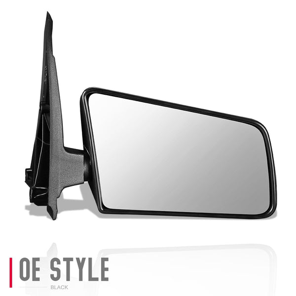 Manual Side View Mirror (Right) 85-94 Chevy S10/S10 Blazer, GMC S15/S1 ...