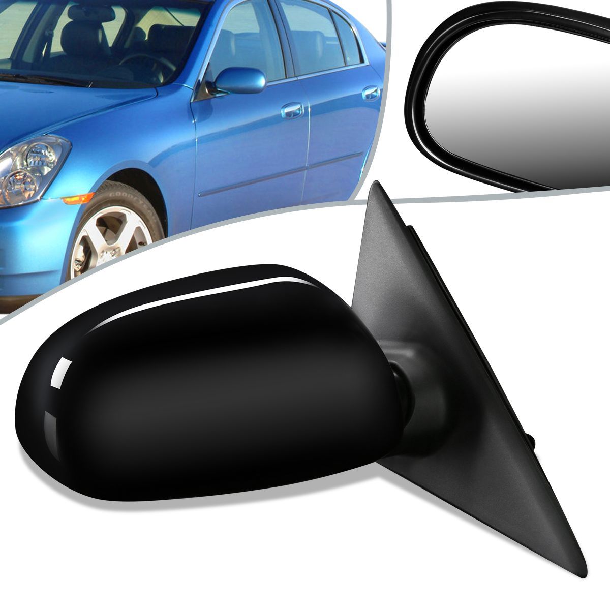 Powered Side View Mirror (Right) 03-06 Infiniti G 35 Sedan – CA Auto Parts