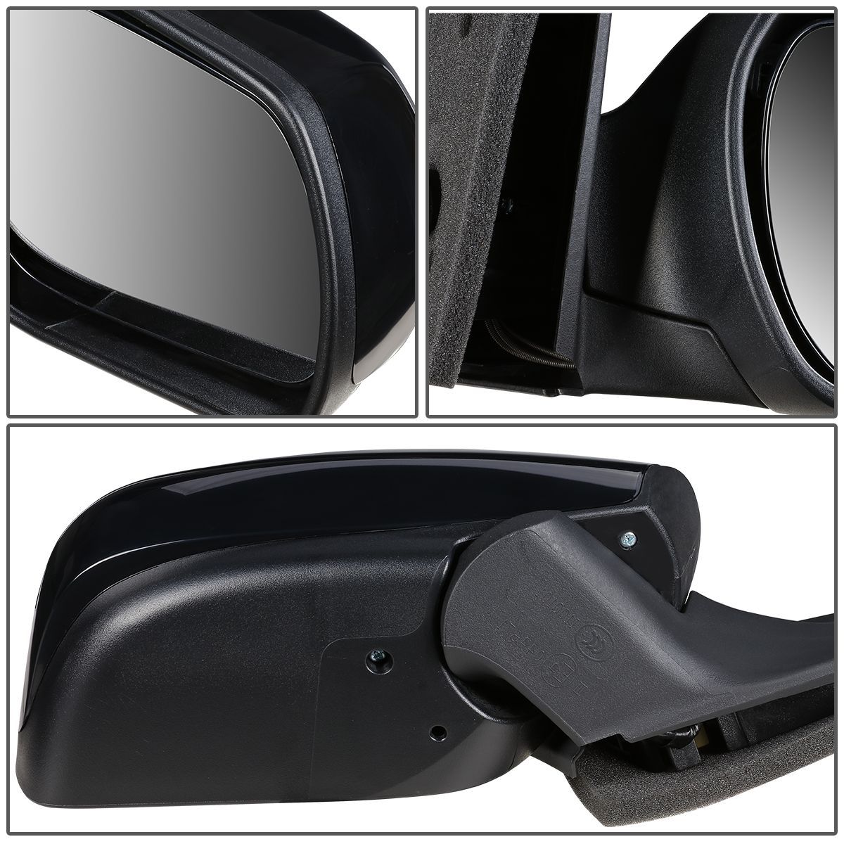 Manual Side View Mirror (Right) 04-09 Mazda 3 – CA Auto Parts
