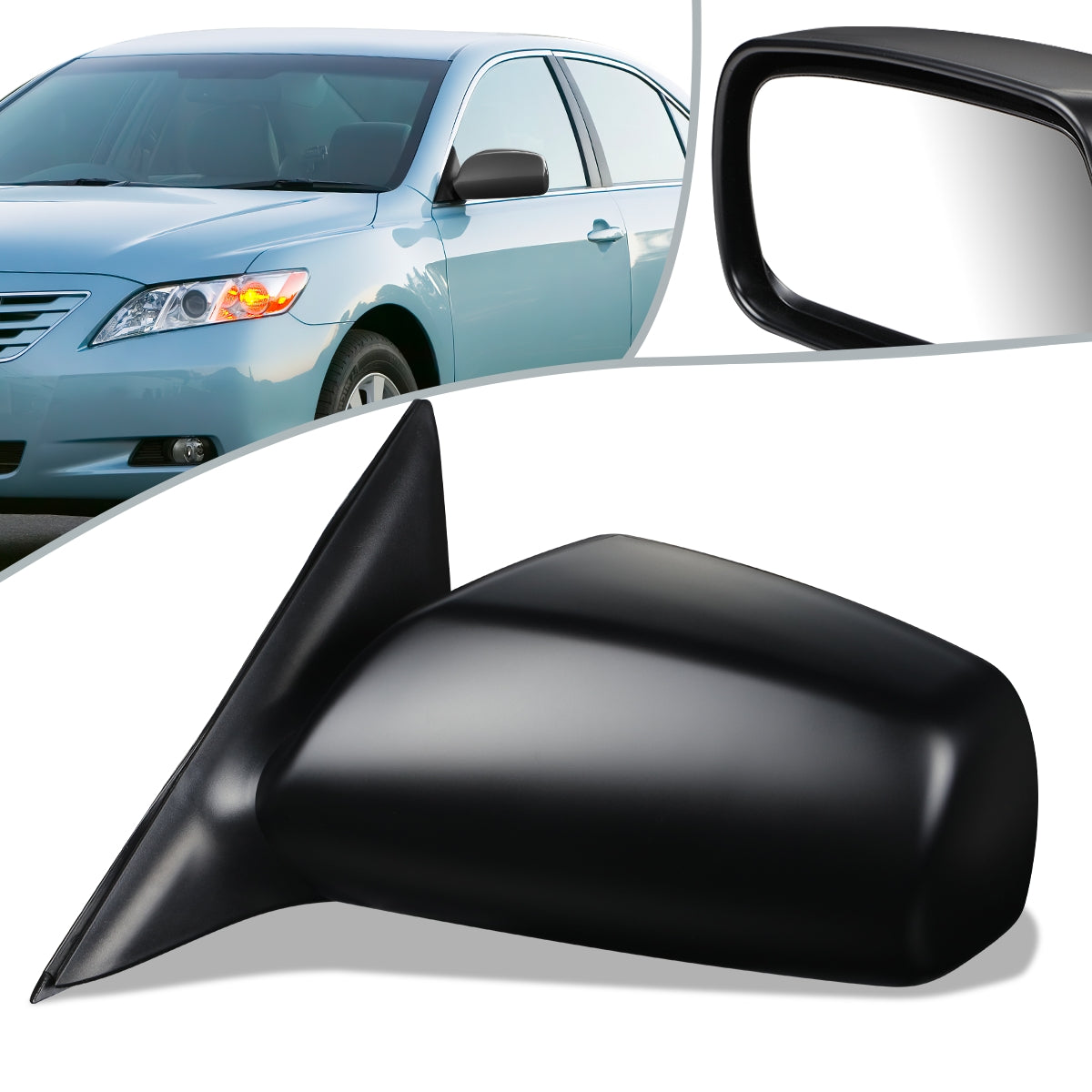 Powered Heated Side View Mirror (Left) 07-11 Toyota Camry – CA Auto Parts