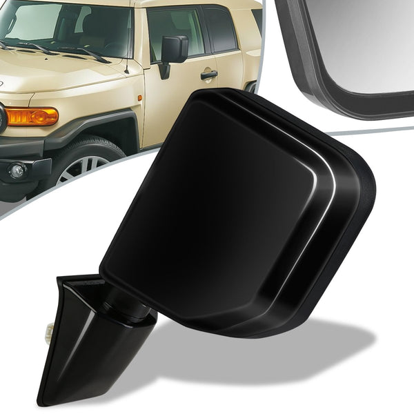 Manual Side View Mirror (Left) 07-14 Toyota FJ Cruiser - CA Auto Parts
