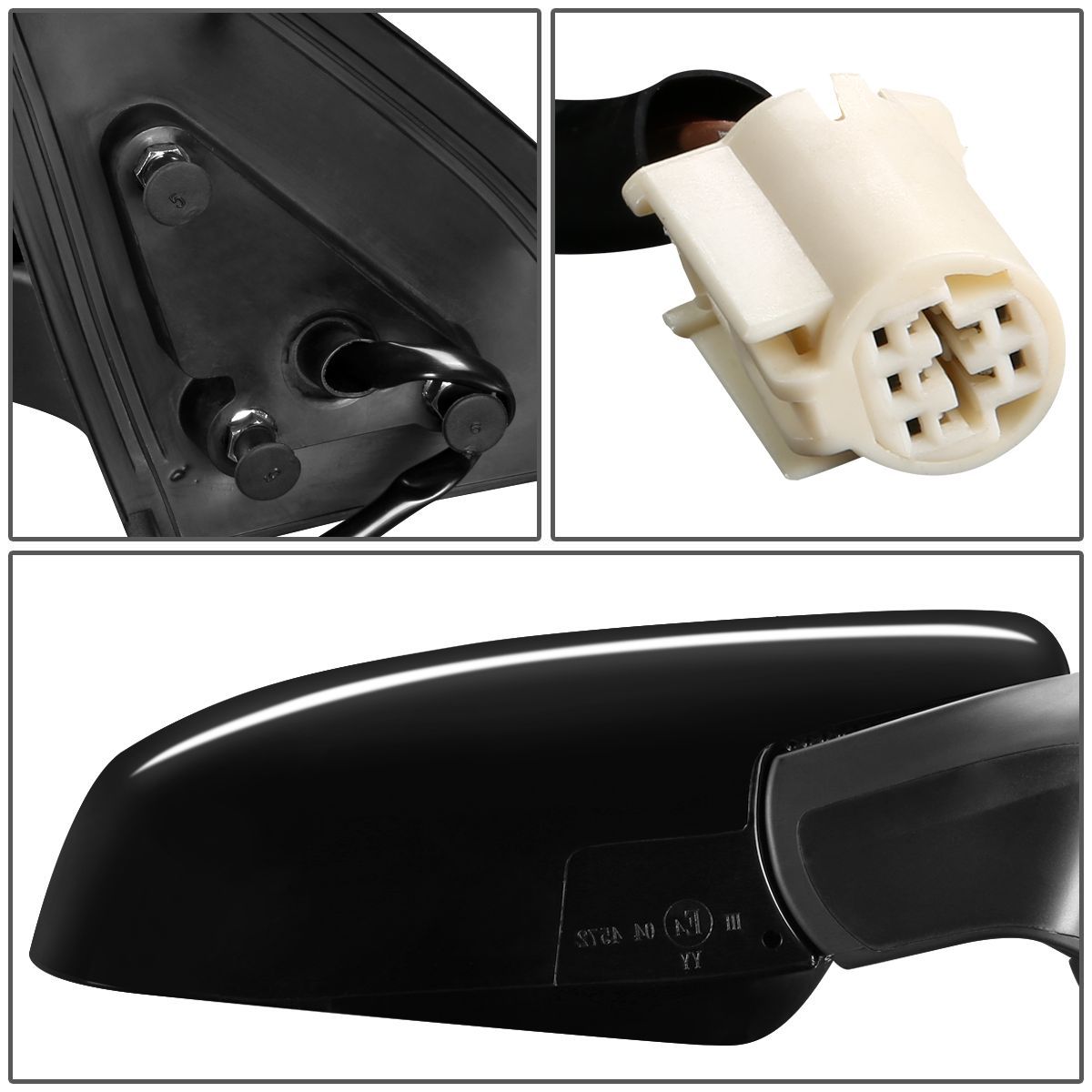 Powered Side View Mirror (Right) 03-09 Toyota 4Runner – CA Auto Parts