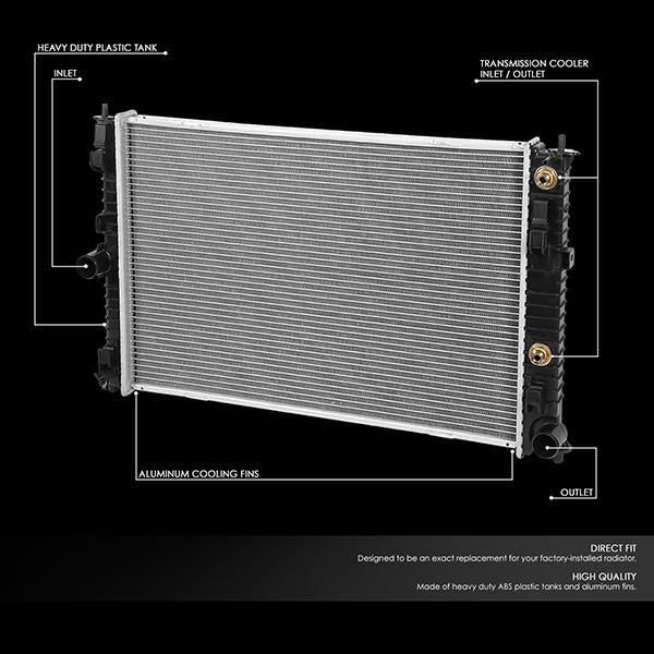 10-12 Ford Fusion 07-12 Lincoln MKZ 2.5L 3.5L Replacement Radiator – CA ...