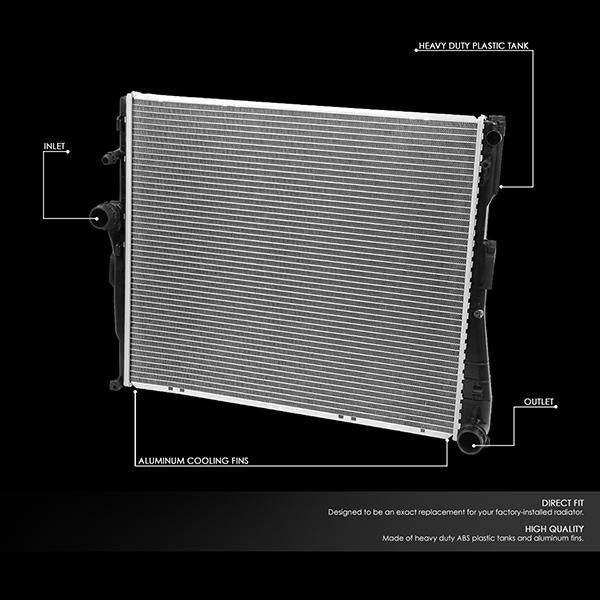 07-10 BMW X3 3.0L AT Aluminum Core Replacement Radiator - 13277 - CA ...