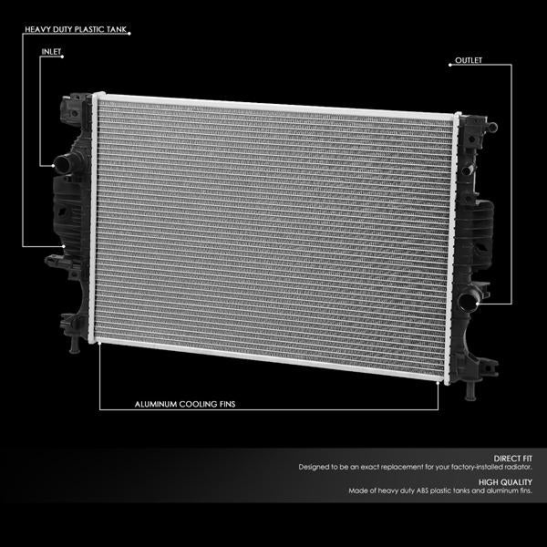 13-19 Ford Fusion Lincoln MKZ 1.5L 2.0L. 2.5L MT Aluminum Radiator - 1 ...
