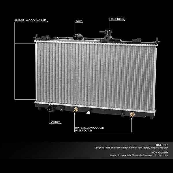 11-13 Mazda 6 AT/MT 13389 Replacement Radiator - CA Auto Parts