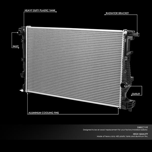 14-18 Jeep Cherokee AT/MT 13401 Replacement Radiator - CA Auto Parts