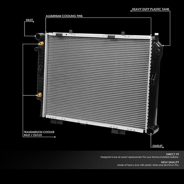 98-02 Mercedes-Benz E320 3.2L AT 2290 Replacement Radiator – CA Auto Parts