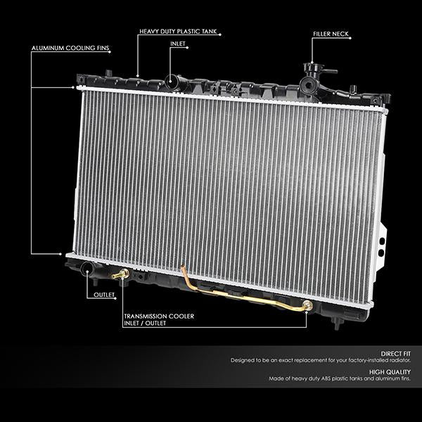 01-06 Hyundai Santa Fe 2.4L 2.7L 3.5L AT/MT 2389 Replacement Radiator ...