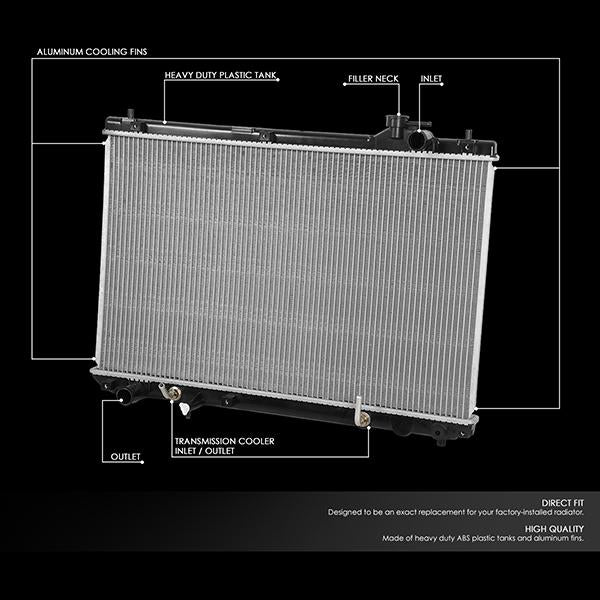 01-03 Toyota Highlander 3.0L V6 AT Aluminum Core Replacement Radiator ...
