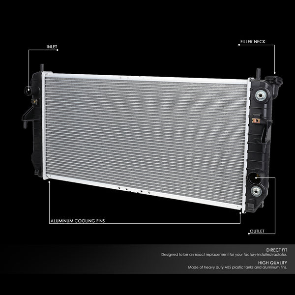 06-08 Buick Lucerne 3.8L AT 2854 Replacement Radiator - CA Auto Parts