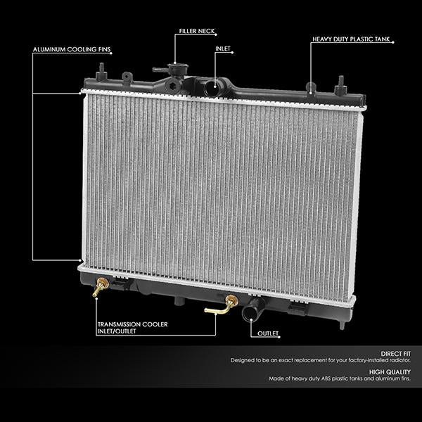 07-11 Nissan Tiida Versa AT/MT 2981 Replacement Radiator – CA Auto Parts