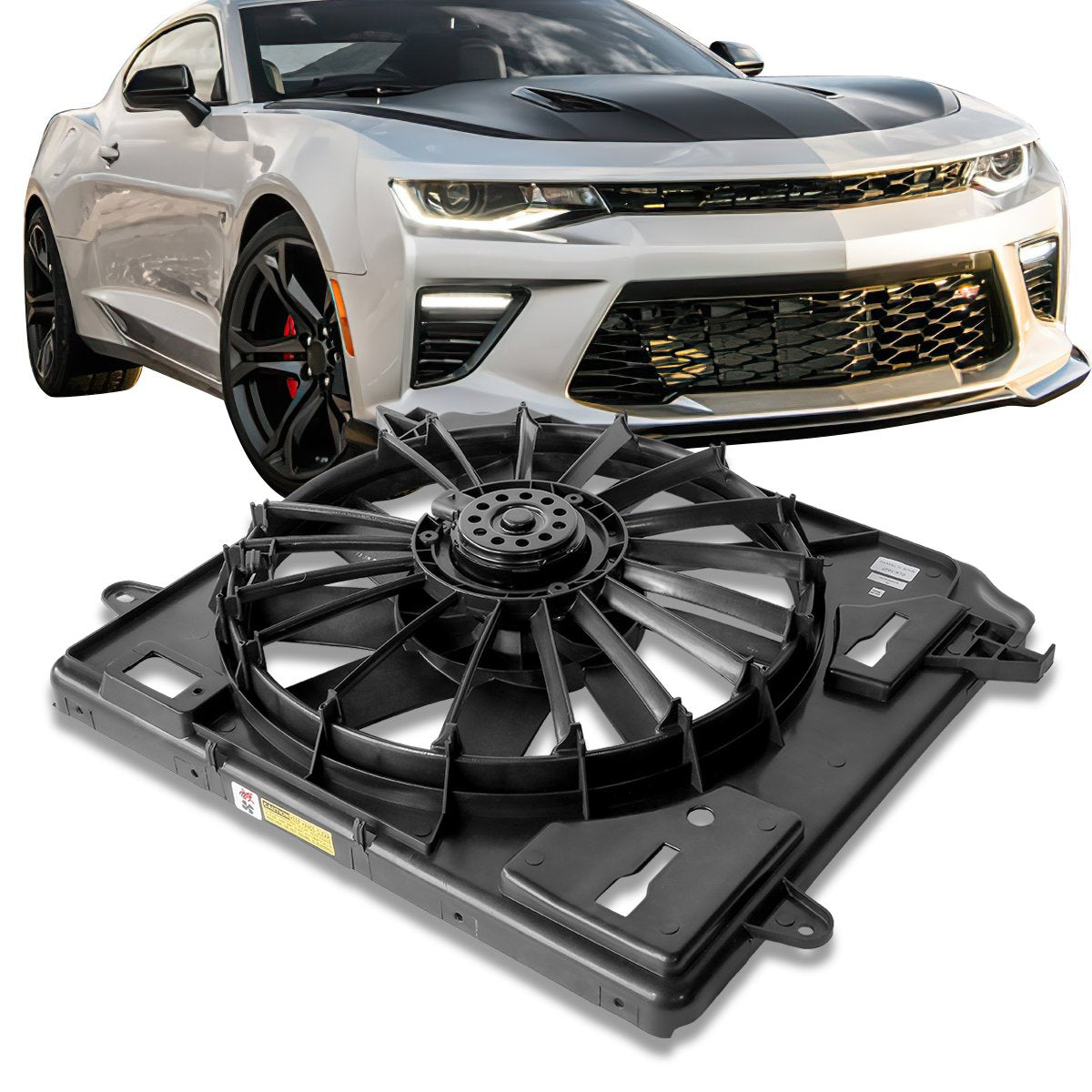 07-11 Jeep Wrangler 3.8L Radiator Cooling Fan Assembly - CH3112110 – CA ...
