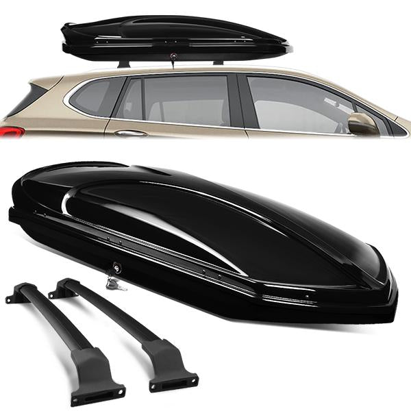 16-19 Buick Envision Roof Cargo Storage Box + Aluminum Cross Bar - CA ...