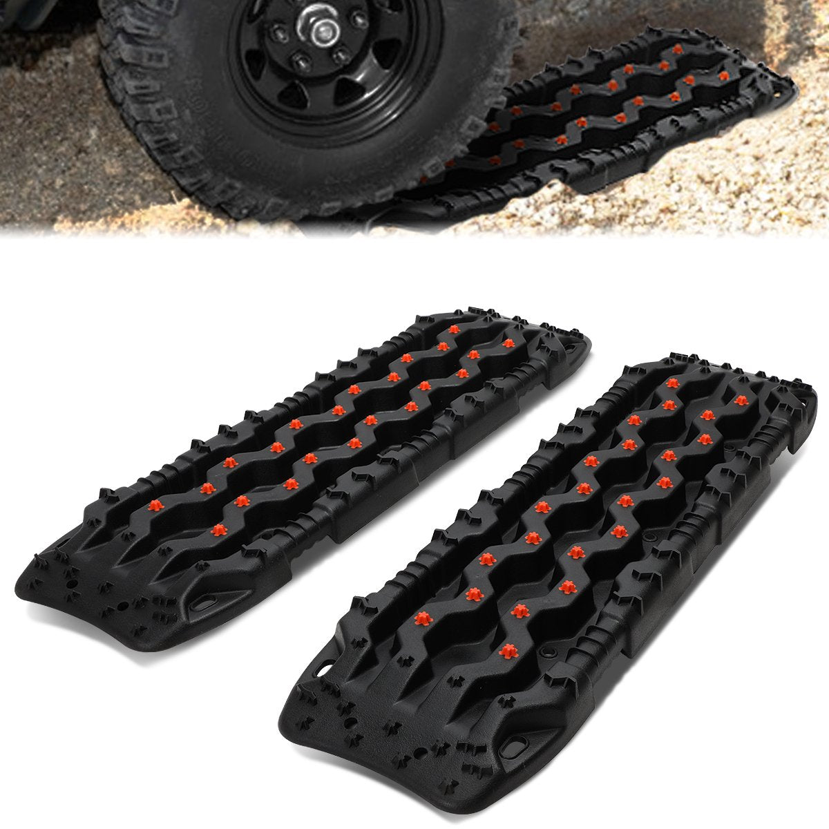 Off-Road Tire Traction Recovery Boards - 45 in. L x 11.5 in. W x 2.25 ...