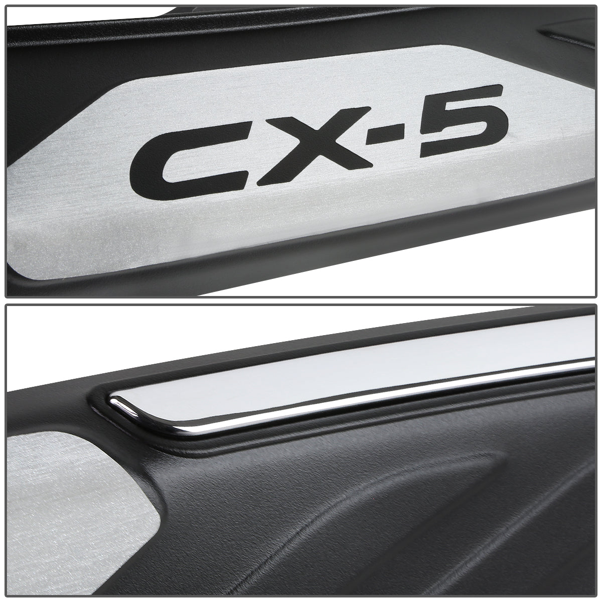 13-16 Mazda CX-5 Chrome Trim Rear Bumper Protector – CA Auto Parts