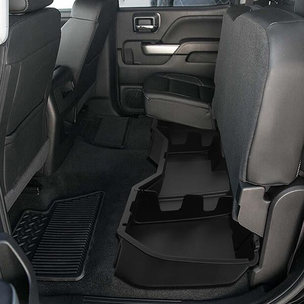 Rear Under Seat Cargo Storage Box07-18 Chevy/GMC Silverado Sierra 1500 ...