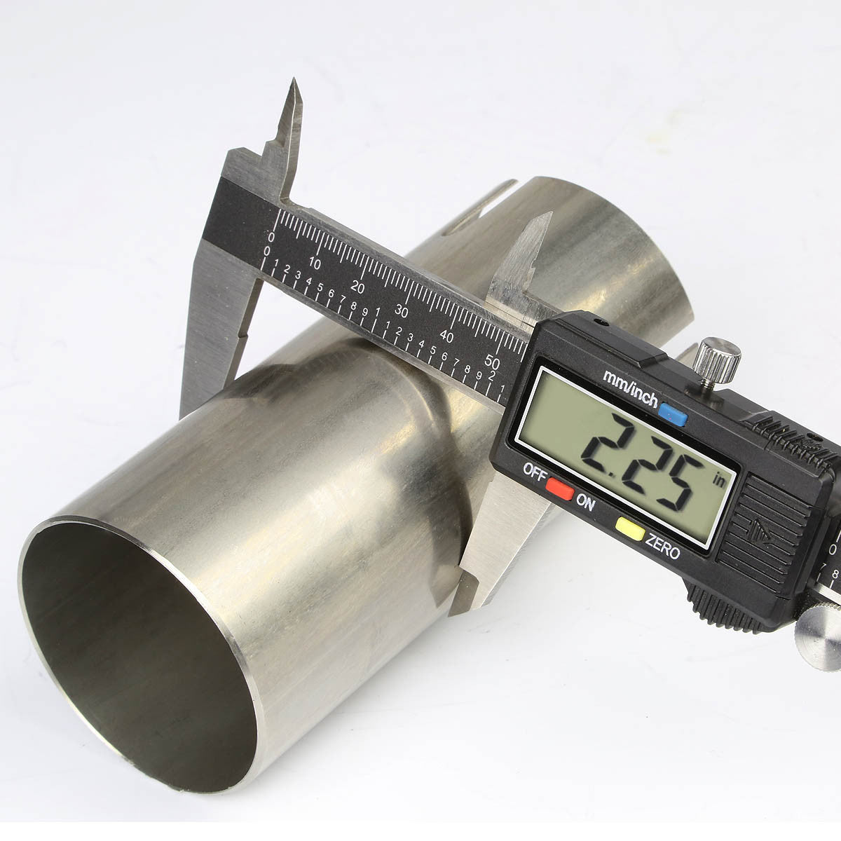 Extension Pipe - 2.25 in. Inlet / Outlet - 5 in. Length - 1mm Thicknes ...