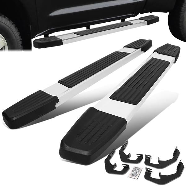 6 in. Flat Step Bar Running Board 07-19 Chevy Silverado GMC Sierra - CA ...