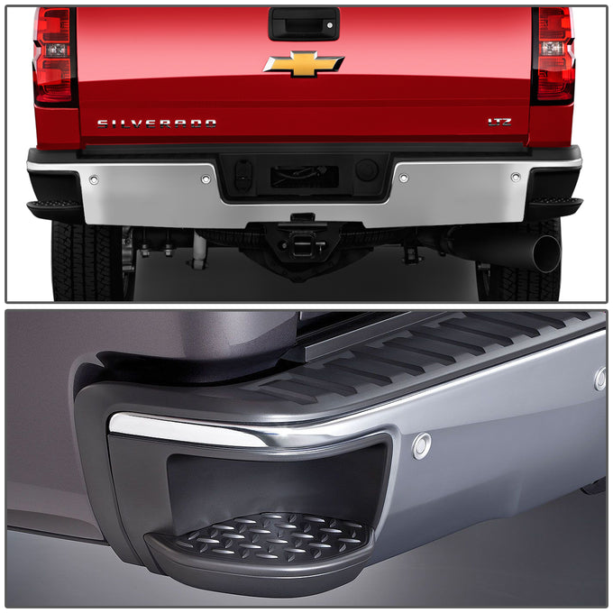 14-18 Chevy Silverado GMC Sierra 1500 Rear Step Bumper – CA Auto Parts