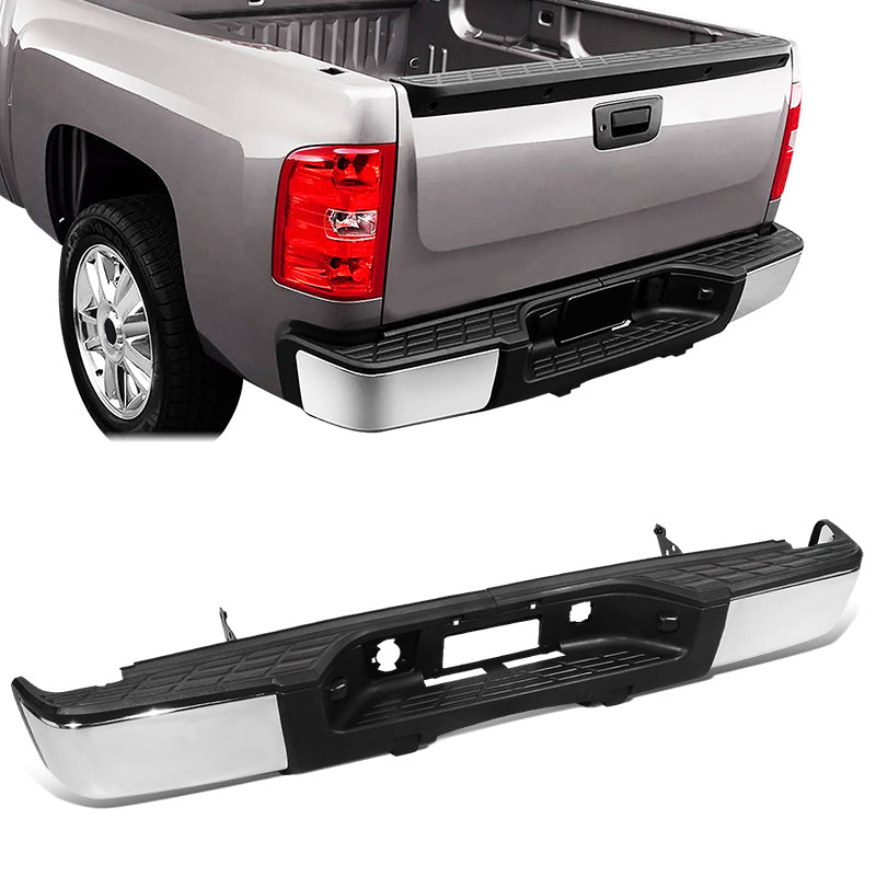 07-13 Chevy/GMC Silverado Sierra 1500 Rear Step Bumper – CA Auto Parts