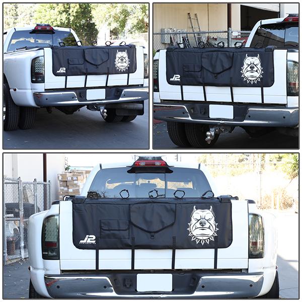 Waterproof Tail Gate up to 53 in. Wide Crash Pad Protector Cover Unive ...