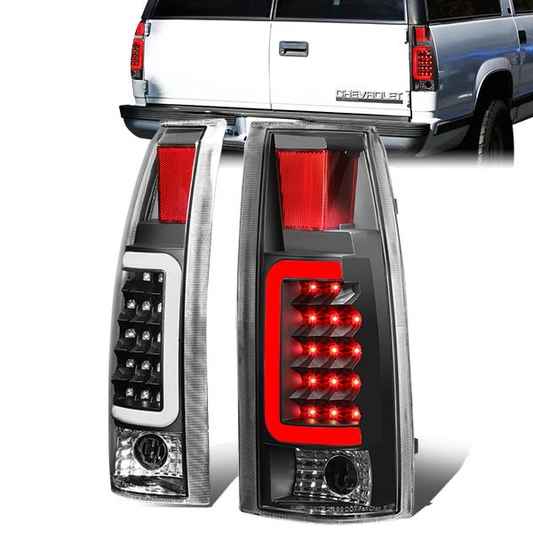 88-00 Silverado C10 C/K 1500-3500 Suburban LED C-Bar Tail Lights – CA ...