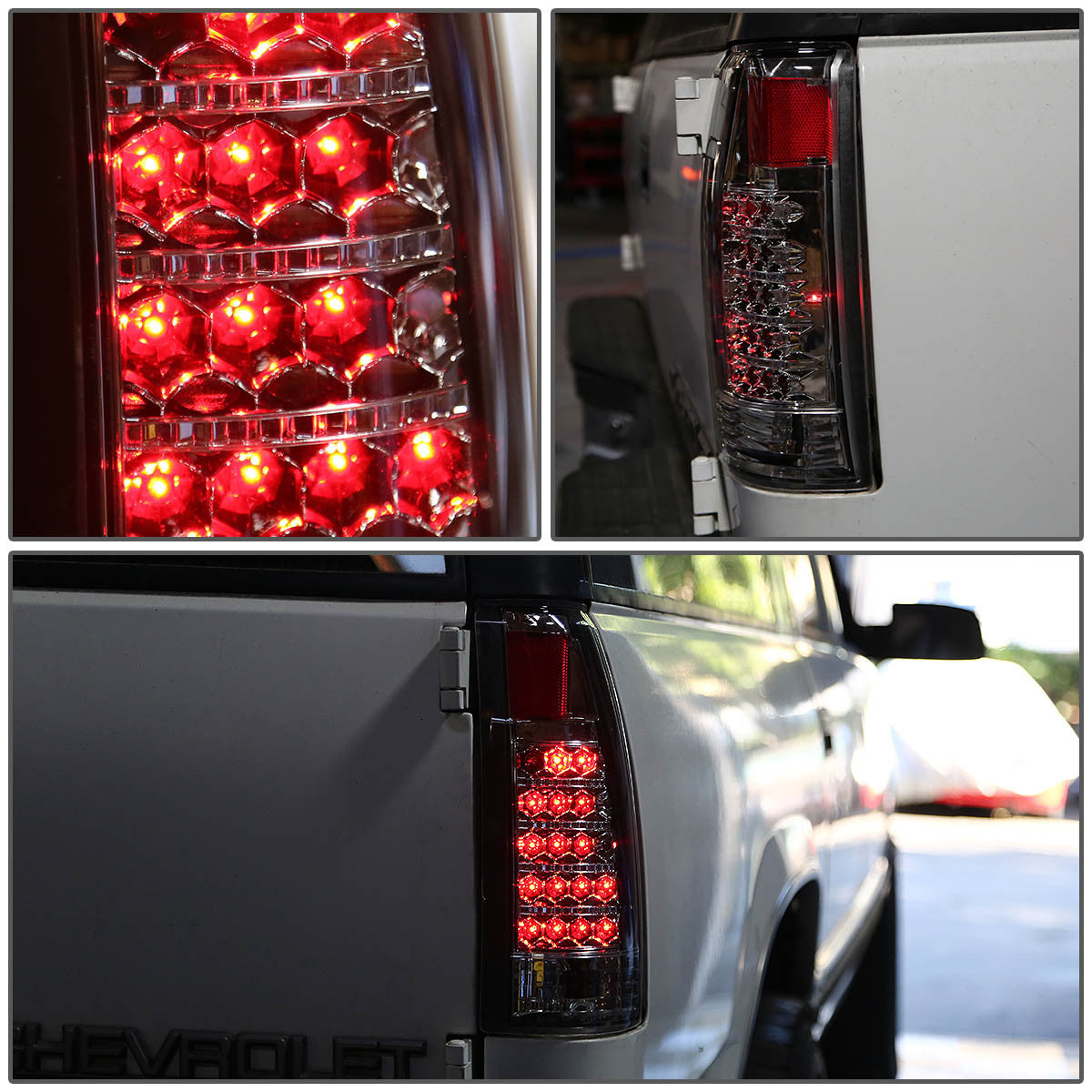 88-00 Silverado C10 C/K 1500-3500 Suburban LED Tail Lights – CA Auto Parts
