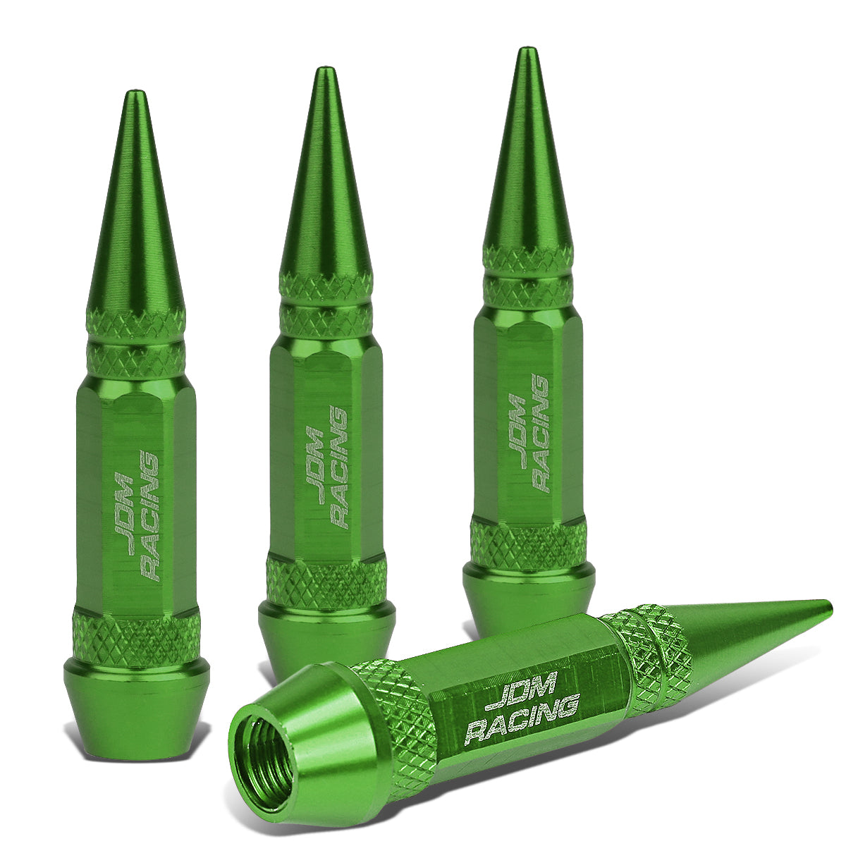 4PCS 60mm Aluminum Spiky Tires Stem Caps [A Variety of Color Options]U ...