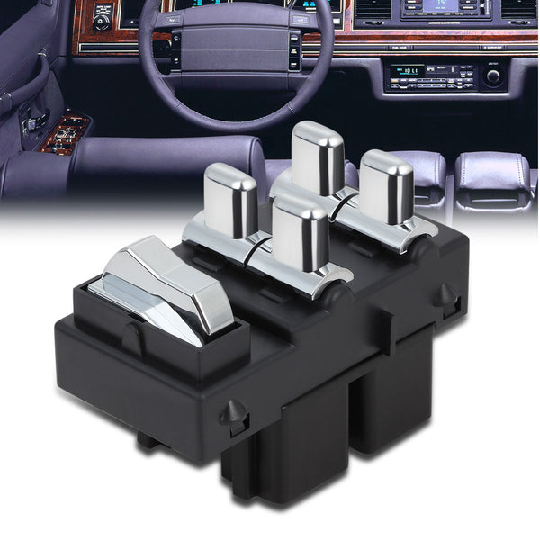 98-02 Lincoln Town Car Driver Side Master Power Window Control Switch ...