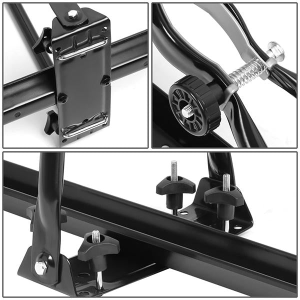 Heavy Duty Cross Bar Mount Car Roof Bike Rack w/LockUuniversal – CA ...