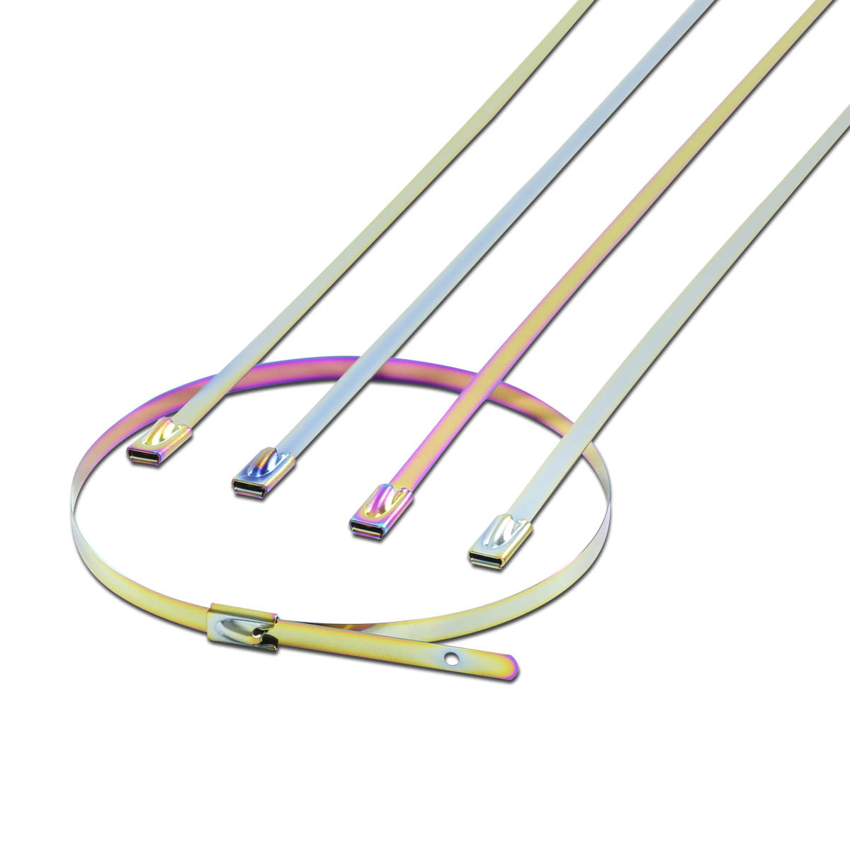 Universal 300mm x 5mm Self-Locking Zip Ties - Stainless Steel – CA Auto ...