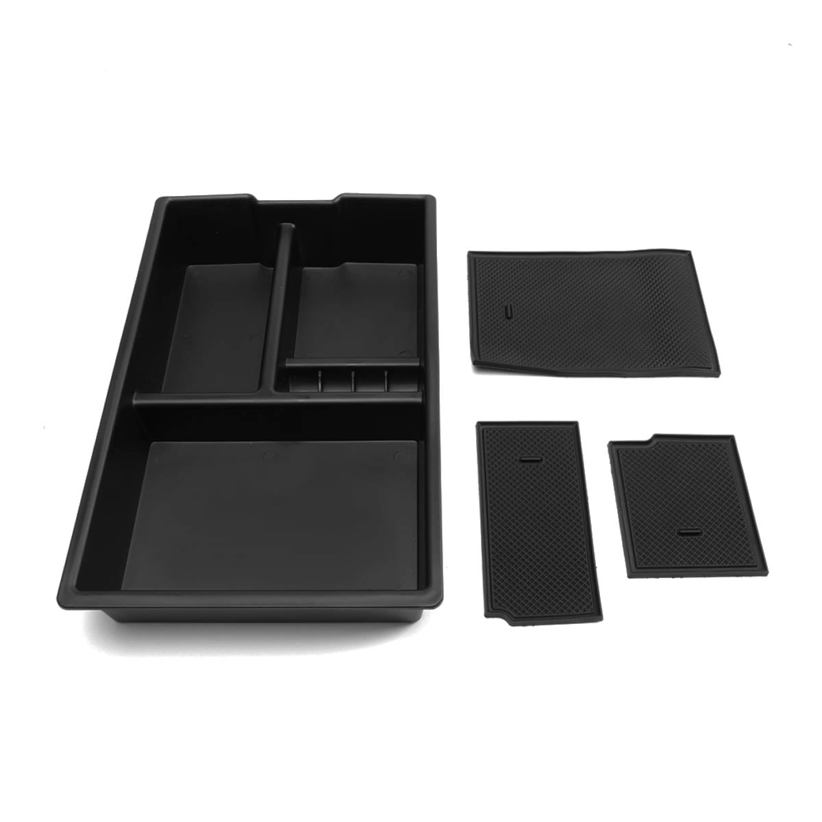 Center Console Organizer Insert Tray w/Silicone Mats09-18 Dodge Ram 15 ...