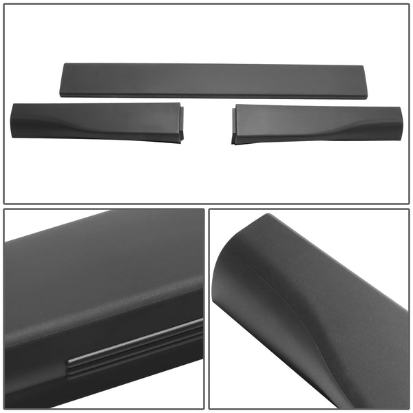Tail Gate Molding Trim Caps 10-16 Ford F250-F550 Super Duty - CA Auto Parts